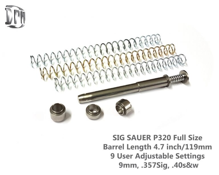 Pistol Recoil Reduction Spring Rod DPM Systems For Sig P-320 Full Size ...