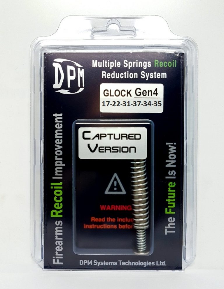 Pistol Recoil Reduction Spring Rod DPM Systems For Glock 17 Gen 4 Captd ...