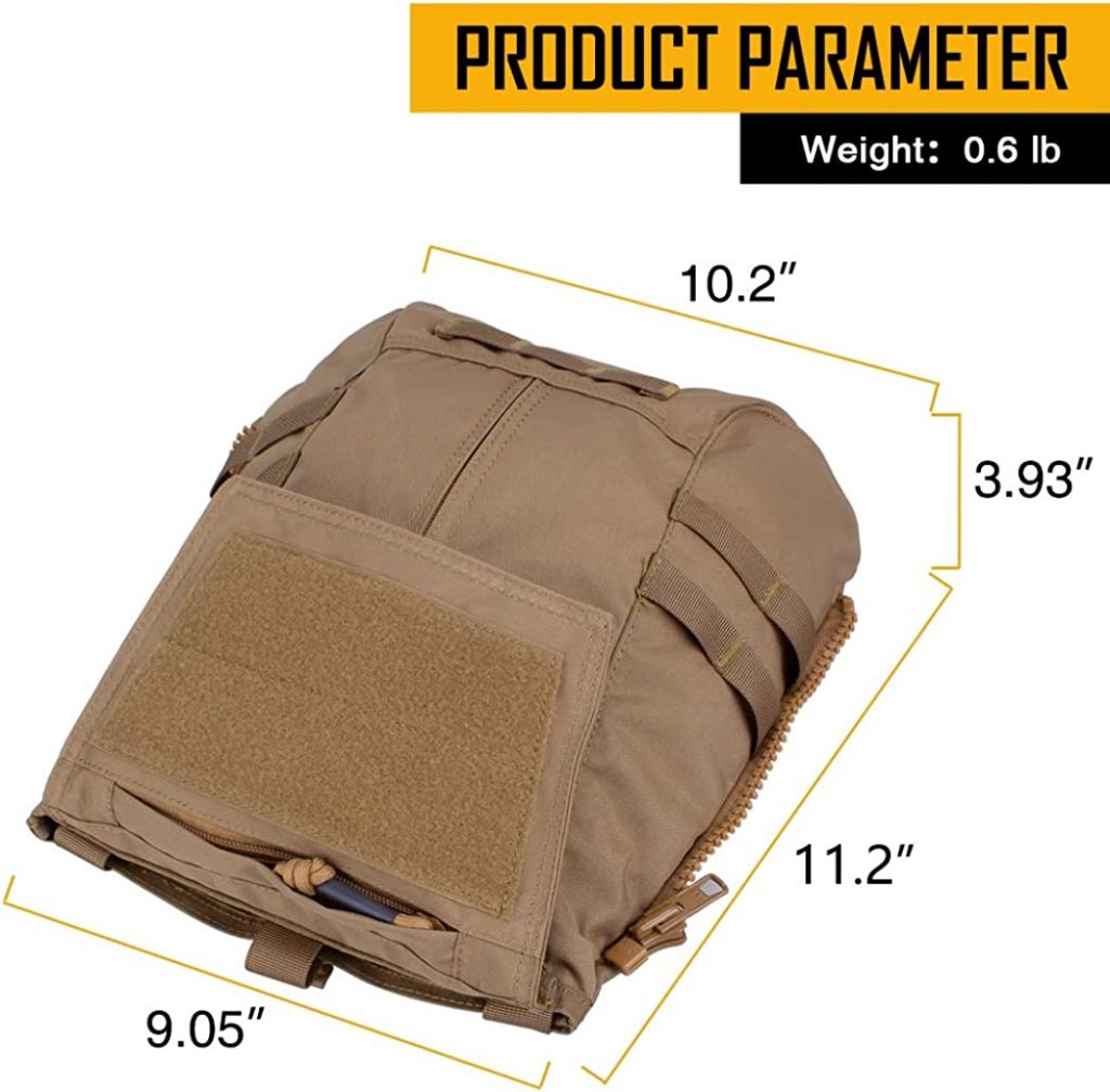 CKS Tactical Zip-on Pouch For CPC AVS JPC2.0 Plate Carrier Vests - CKS ...
