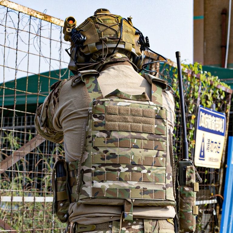CKS TACTICAL Adjustable Quick Release Multicam Molle Plate Carrier For ...