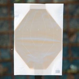 Shooting Target - Self-Healing Upper Torso (Mini IPSC) Target Board By ...
